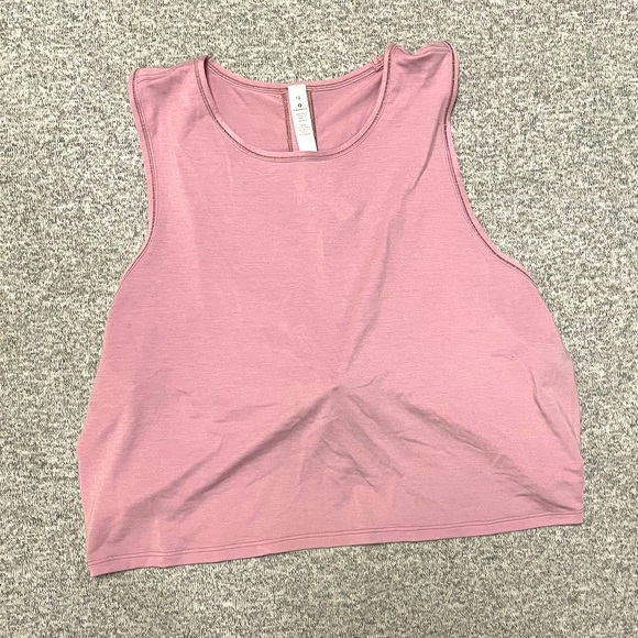 lululemon athletica | Tops | Lululemon Blush Colored Crop Tank | Poshmark